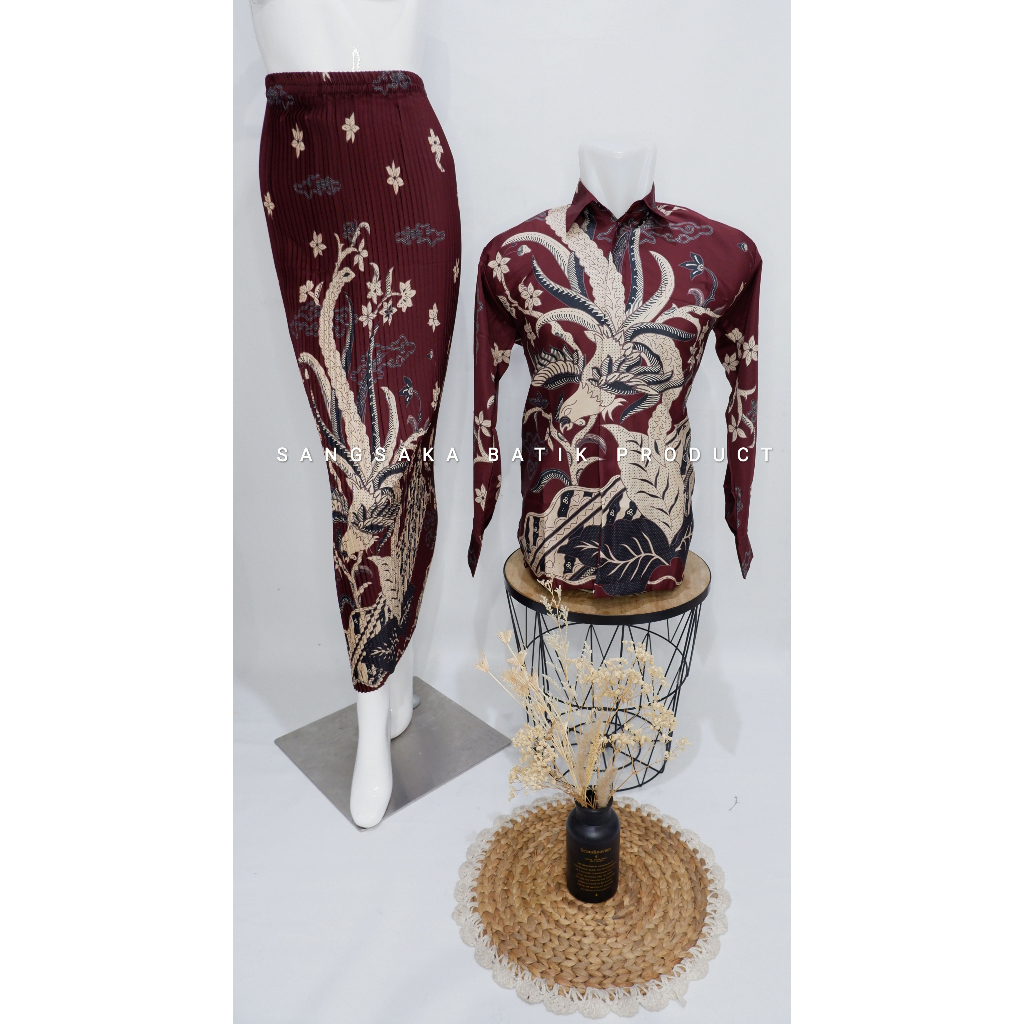 Jual Batik couple / baju batik couple / batik set / batik lengan ...