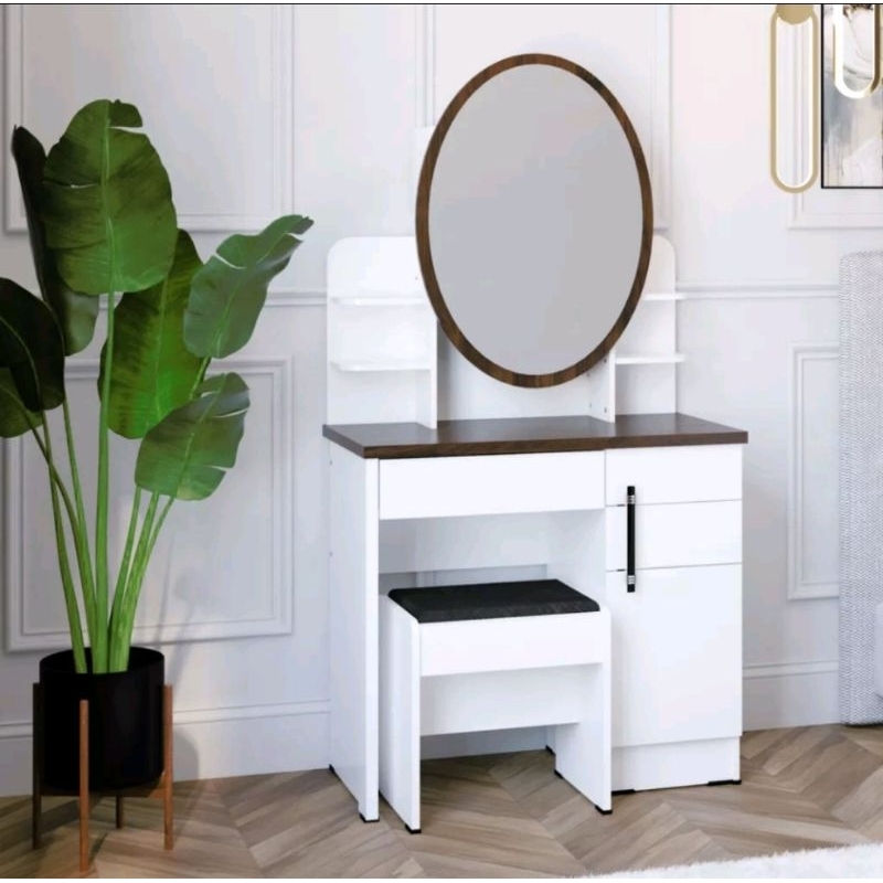 Jual Meja Rias/Dresing Table Minimalis /Meja Rias /Meja Skincare/MARS | Shopee Indonesia