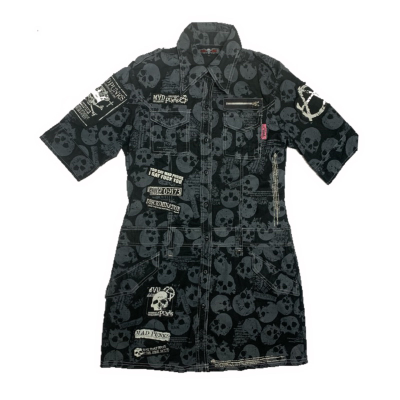 Jual grunge Mad Punks top shirt coat authentic seditionaries goth emo ...