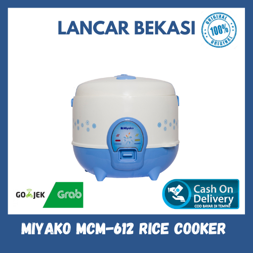 Jual Miyako MCM-612 Rice Cooker 1.2 Liter Original, Awet, Garansi ...