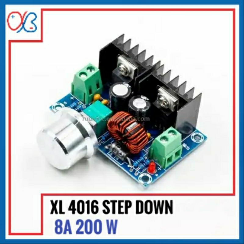 Jual XL 4016 Step Down 8A 200W DC-DC Buck Converter | Shopee Indonesia