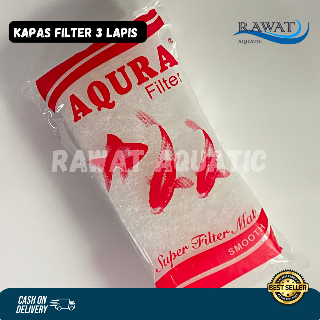 Jual Kapas Filter Smooth Aquarium Aquascape Media Filter Aquarium ...