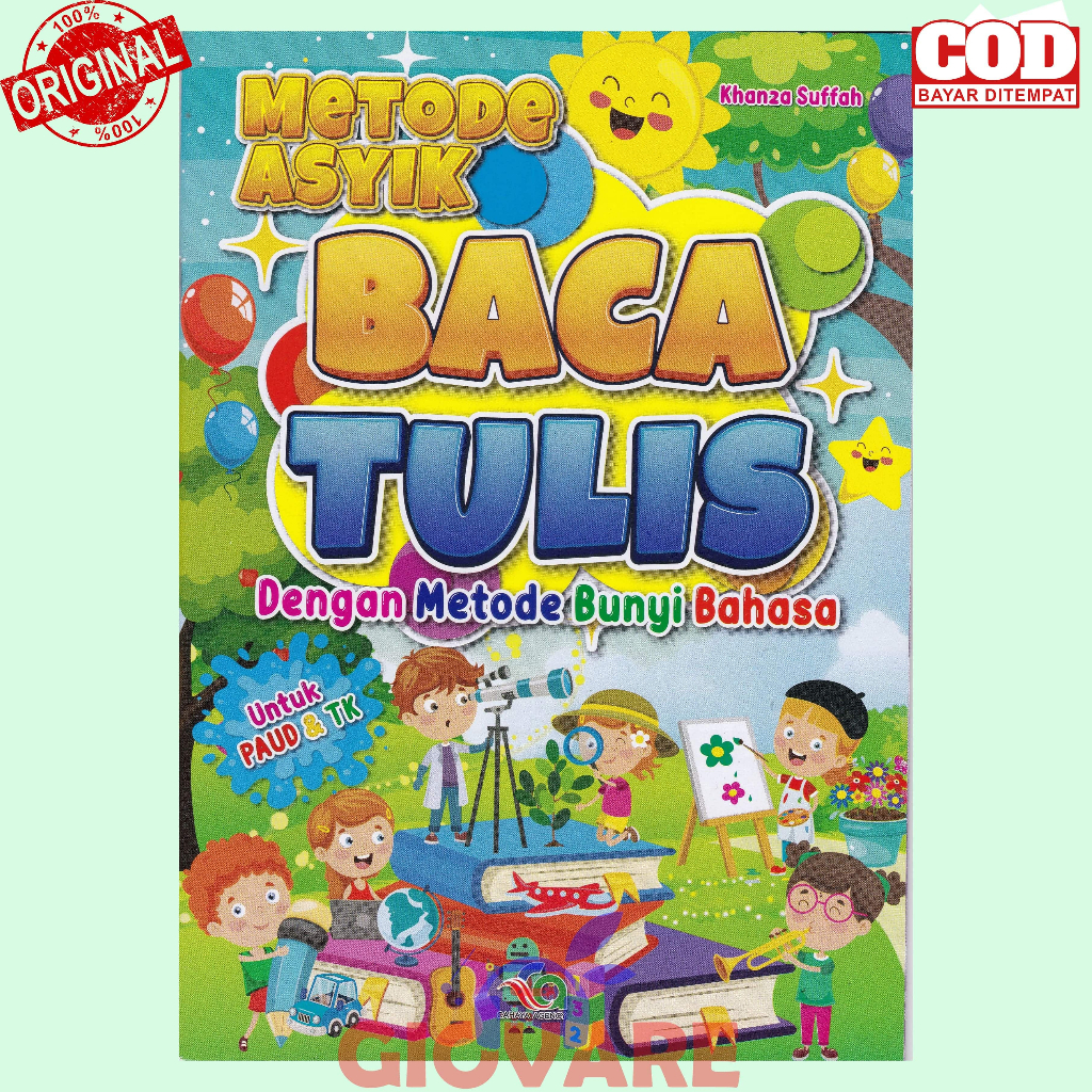 Jual BUKU METODE ASYIK BACA TULIS DENGAN METODE BUNYI BAHASA TK PAUD ...