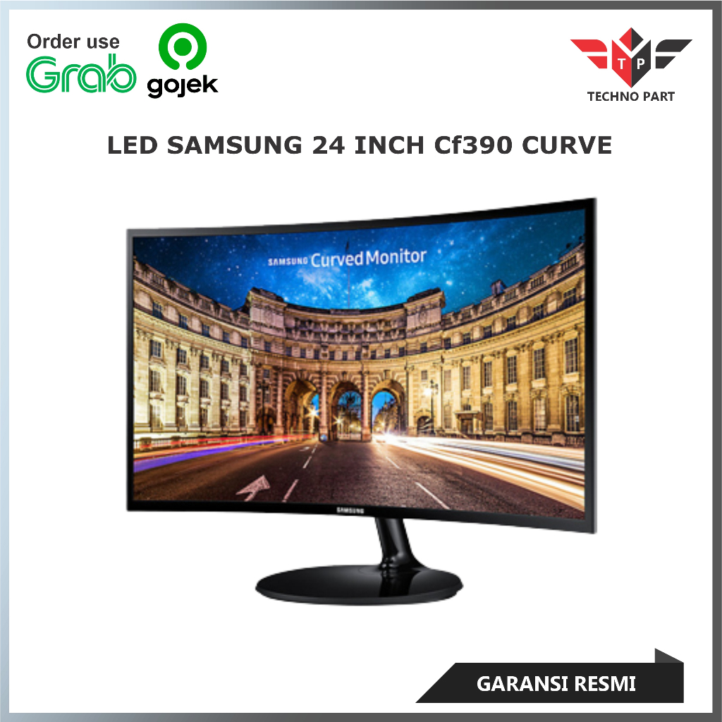 Jual LED MONITOR SAMSUNG 24" CF390 CURVE C24F390FHNE (LAYAR MELENGKUNG ...