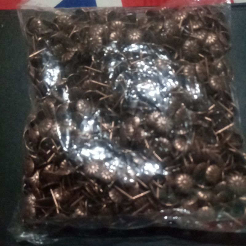 Jual PAKU PINES PAKU HIAS SOFA WARNA COKLAT TEMBAGA ISI 1000 BIJI ...