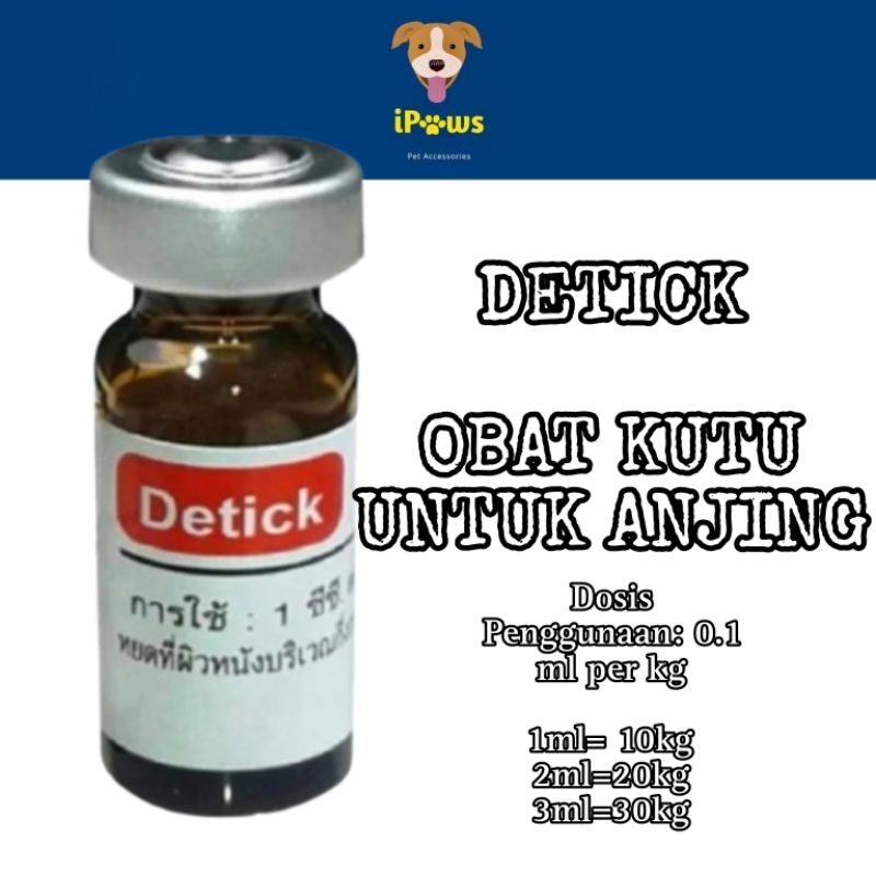 Jual DETICK ALL VARIANT 1ML 2ML 3ML - Obat Tetes Kutu Ampuh Original ...