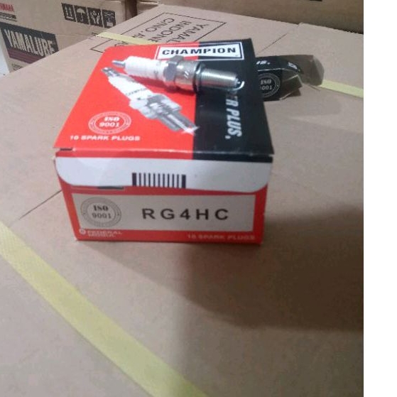 Jual BUSI CHAMPION RG4HC KHARISMA SUPRA X 125 BEAT VARIO PANJANG ISI 10 ...
