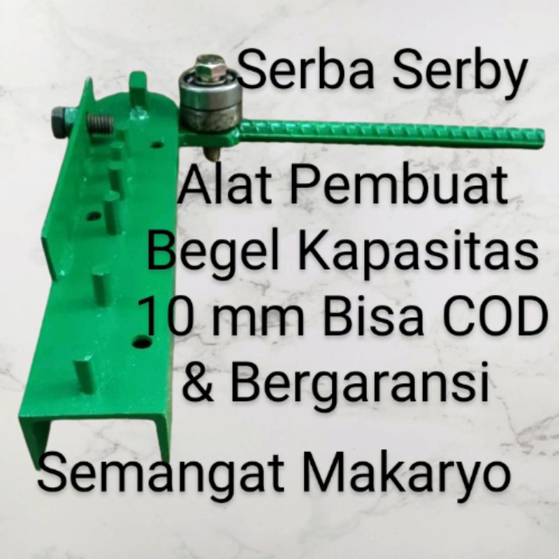 Jual Alat Tekuk Besi Pembengkok Pembuat Begel 2 Laher Kapasitas 10 mm ...
