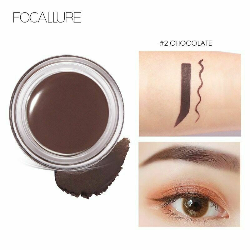 Jual Focallure Eyebrow Gel Cream Waterproof Pensil Alis Focallure Brows ...