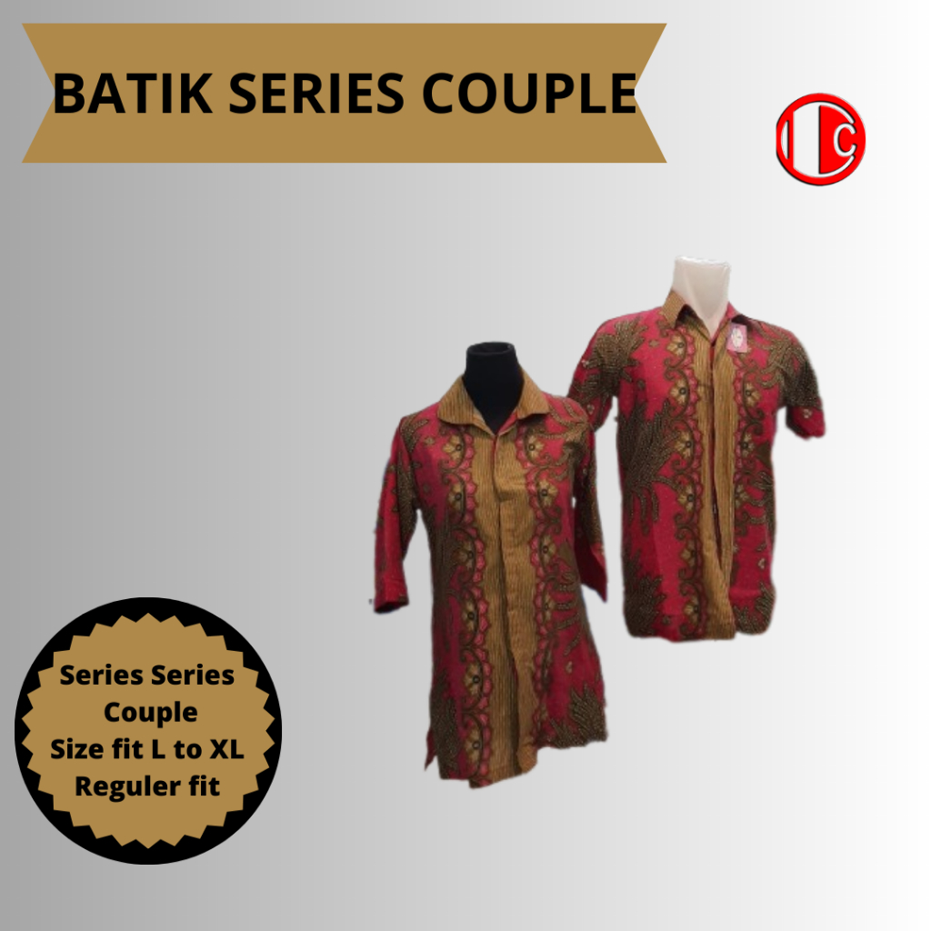 Jual PROMO!! BAJU BATIK SERIES COUPLE/ SEPASANG CEWEK & COWOK | Shopee ...