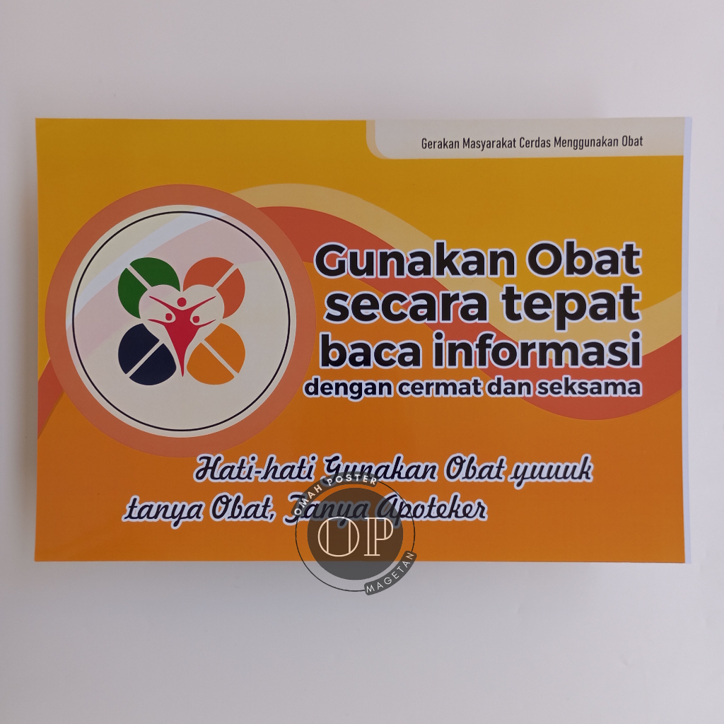 Jual Poster Gunakan Obat Secara Tepat 2 - Poster Farmasi - Gema Cermat ...