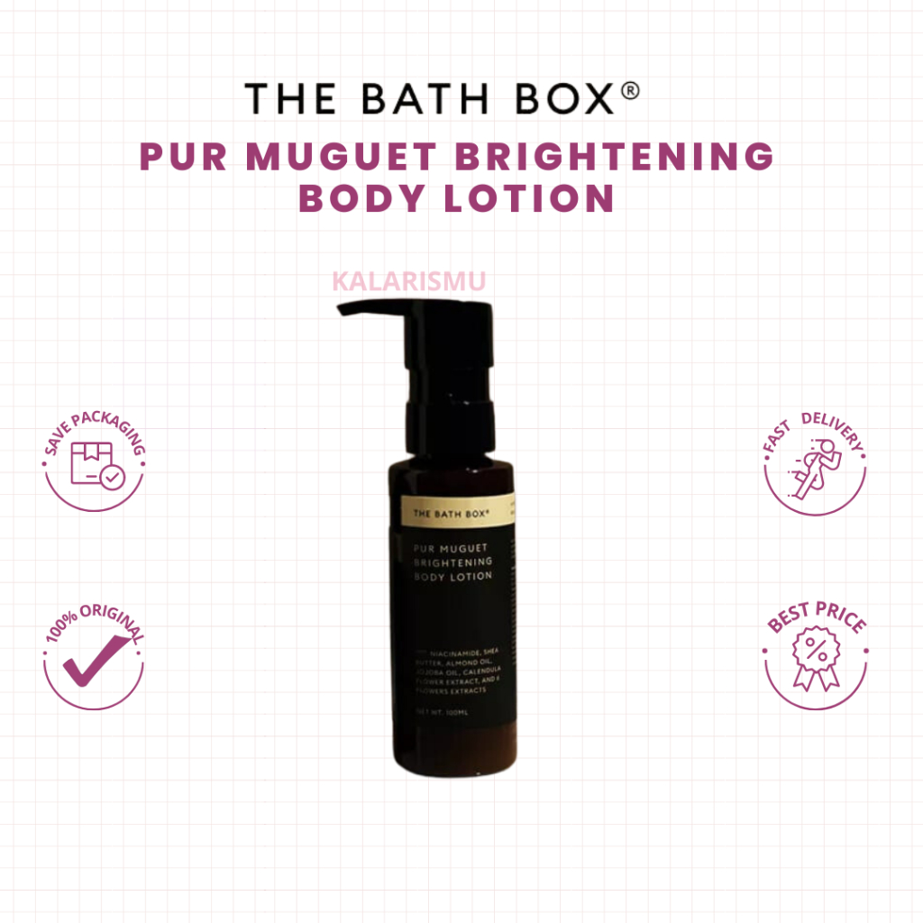 Jual The Bath Box Pur Muguet Brightening Body Lotion 100ml | Shopee ...