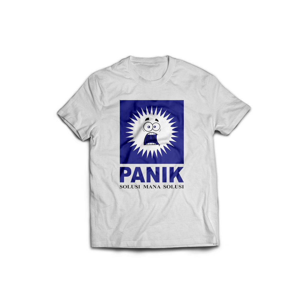 Jual kaos panik - kaos parodi partai pan | Shopee Indonesia