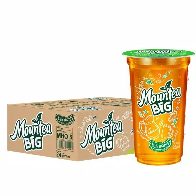 Jual Minuman Kemasan Mountea BIG Teh Manis - 250ml | Shopee Indonesia