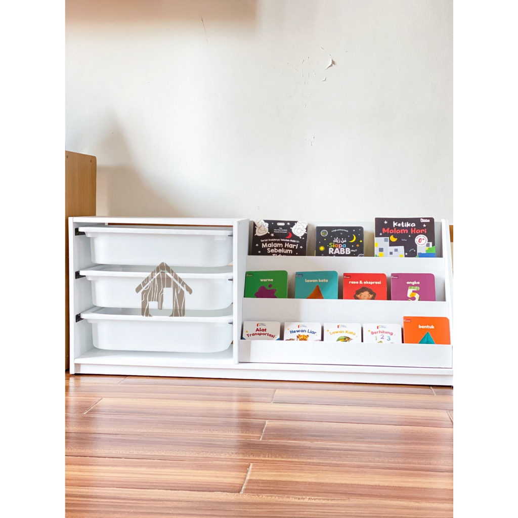Jual Javawood Indonesia Sikka Baby Size Storage Trofast & Books Plywood ...
