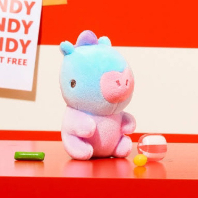 Jual [READY] bt21 official jelly candy mini plush boneka bt21 mang ...