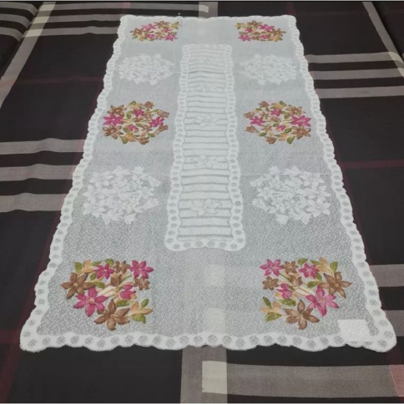 Jual Taplak meja ruang tamu,taplak meja kaca cantik,taplak meja rajut ...