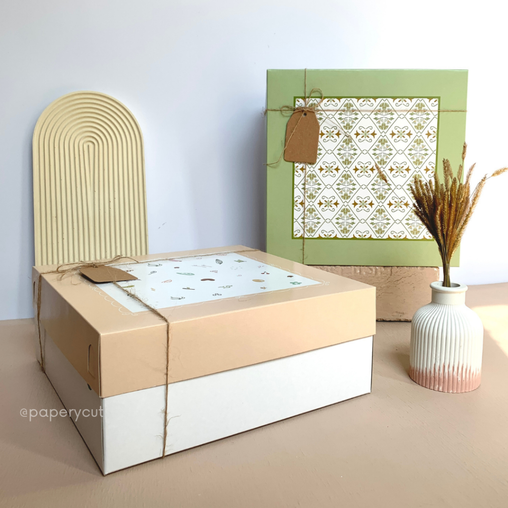 Jual Box Dus Kotak Packaging Toples Kue Cookies 25 x 25 x 10 - ECO ...