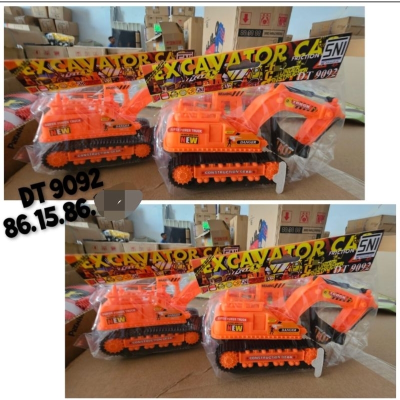 Jual Mainan Excavator Power Danger Anak TP 04C / Mainan Excavator Anak ...