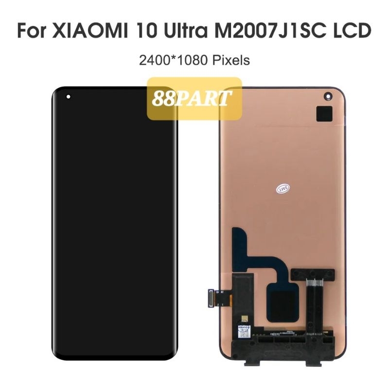 Jual LCD + TSCREEN XIAOMI MI10 ULTRA MI 10 ULTRA M2007J1SC ORIGINAL ...