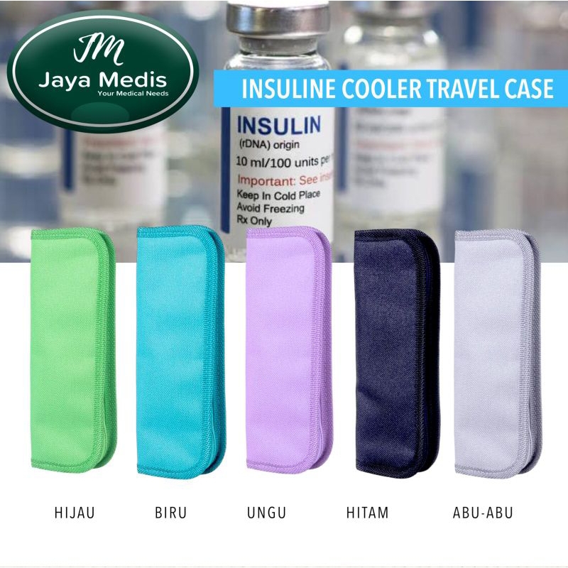 Jual Tas Pendingin Portable - Portable Insulin Cooler Bag Diabetic Foil | Shopee Indonesia
