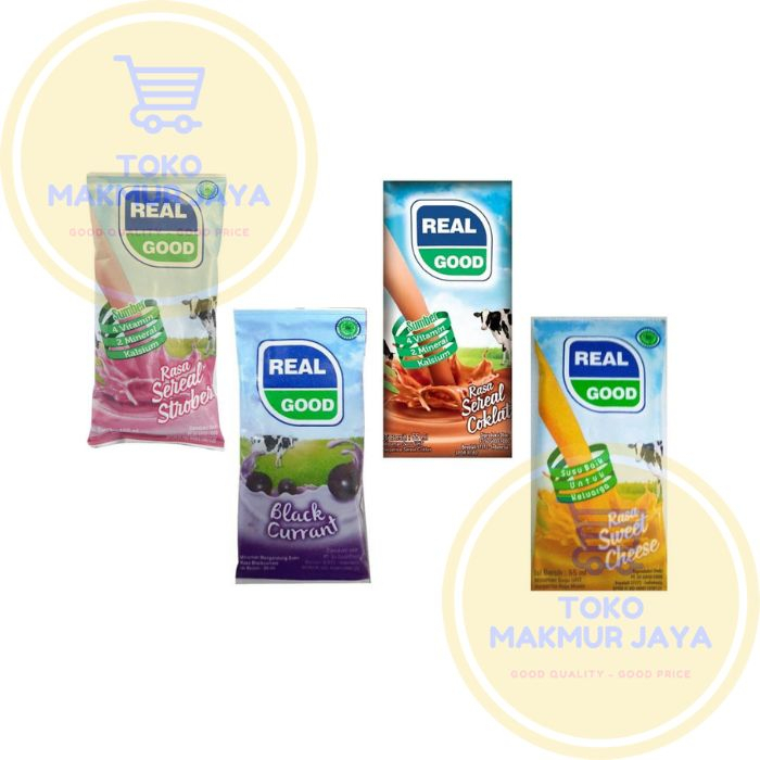 Jual 10 PCS | REAL GOOD SUSU POUCH 50ml | Shopee Indonesia