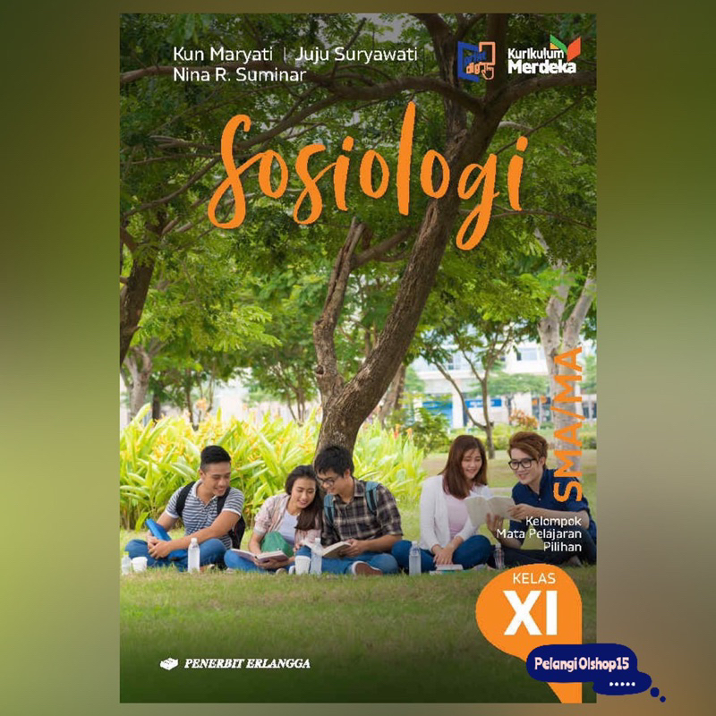 Jual BUKU SOSIOLOGI SMA/MA KELAS 11 (XI) KURIKULUM MERDEKA ERLANGGA | Shopee Indonesia