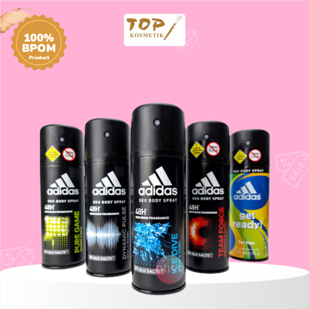 Jual ~TOP~ ADIDAS DEODORANT SPARY 150ML ( PILIH VARIAN DI VARIASI ...