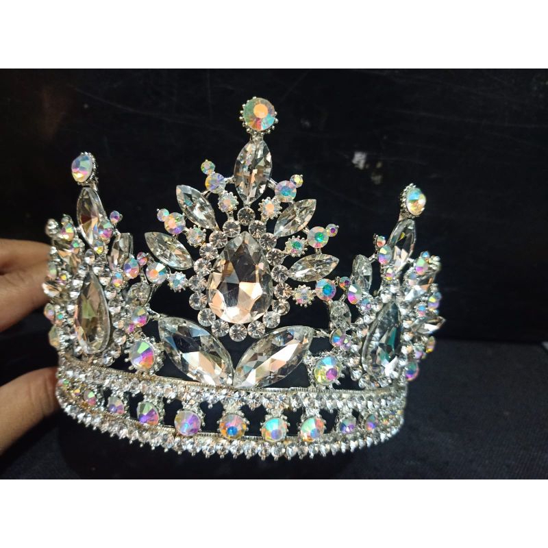 Jual mahkota pengantin/mahkota weding/mahkota hijab | Shopee Indonesia