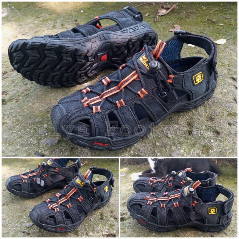 Jual Sepatu Sandal Gunung Premium Jack Wolfskin Sendal Hiking Trekking ...