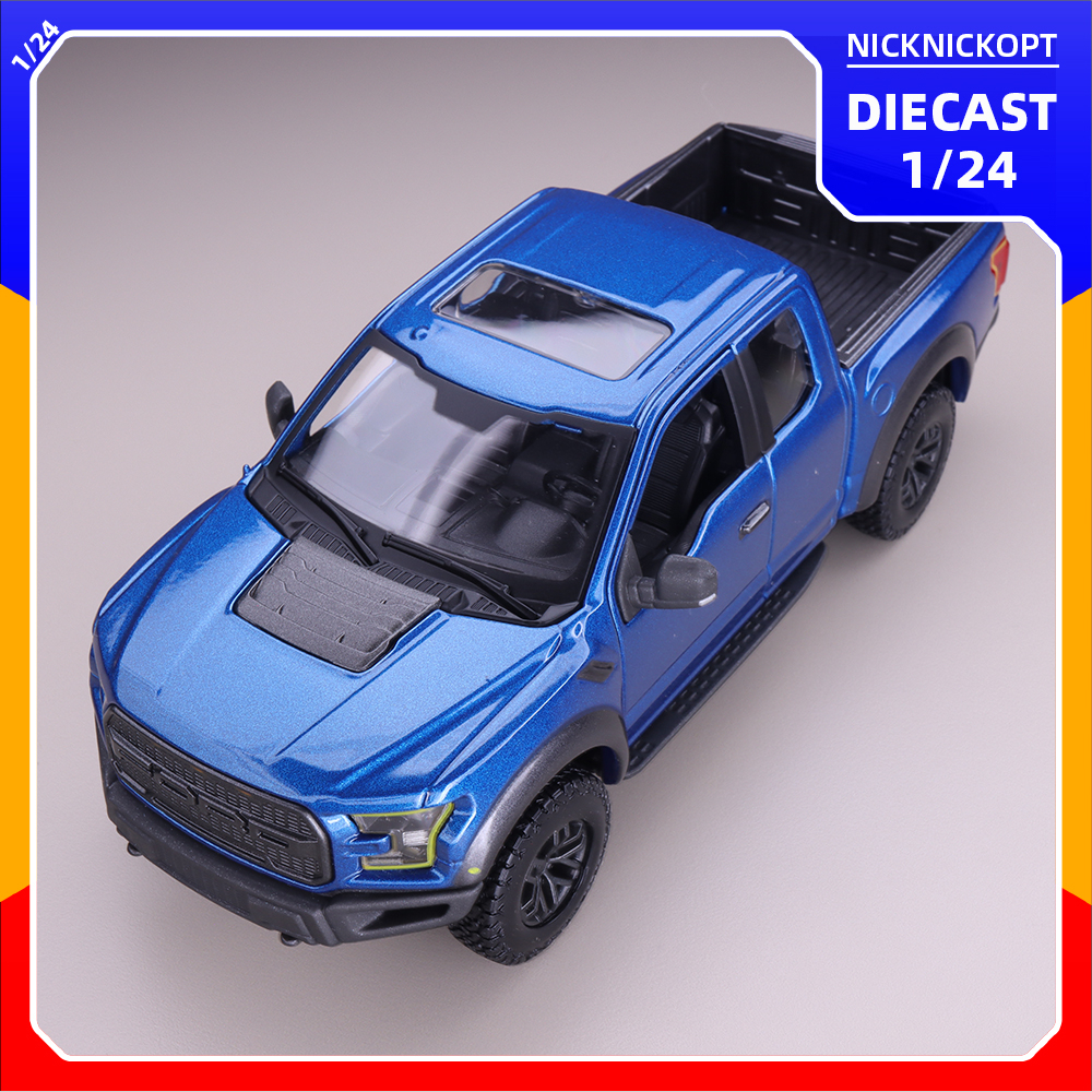 Jual Miniatur Mobil Maisto 2017 Ford F-150 Raptor Diecast Skala 1:24 ...