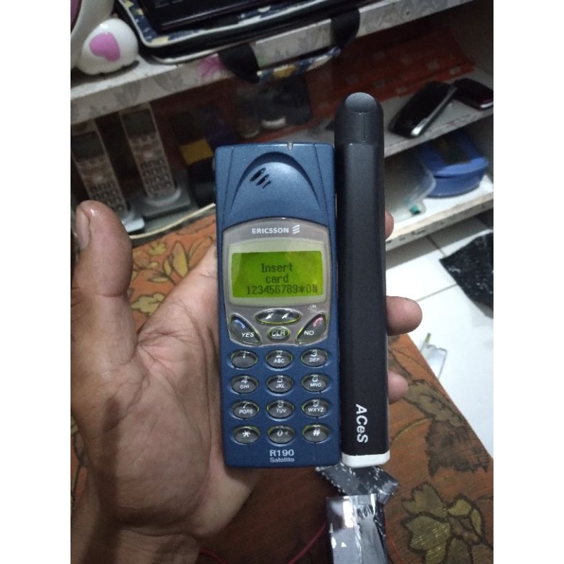 Jual Ericsson R190 satellite hp jadul lawas antik unik cantik vintage ...