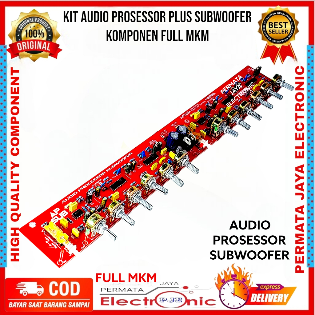 Jual Kit Audio Processor Plus Subwoofer FULL MKM | Shopee Indonesia