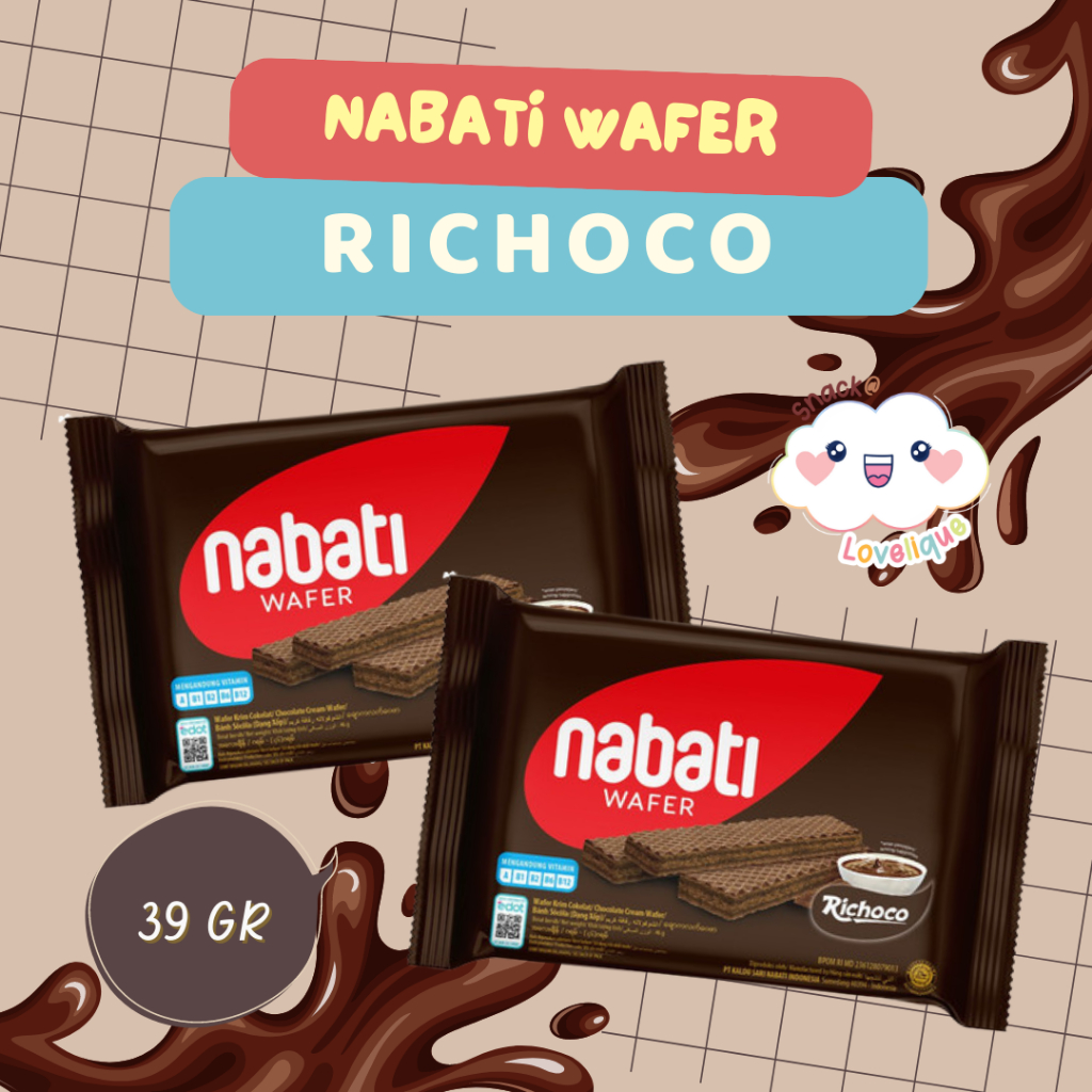 Jual Richeese Wafer Nabati Vitakrim - All Variant - Klapa Lava / Pink ...