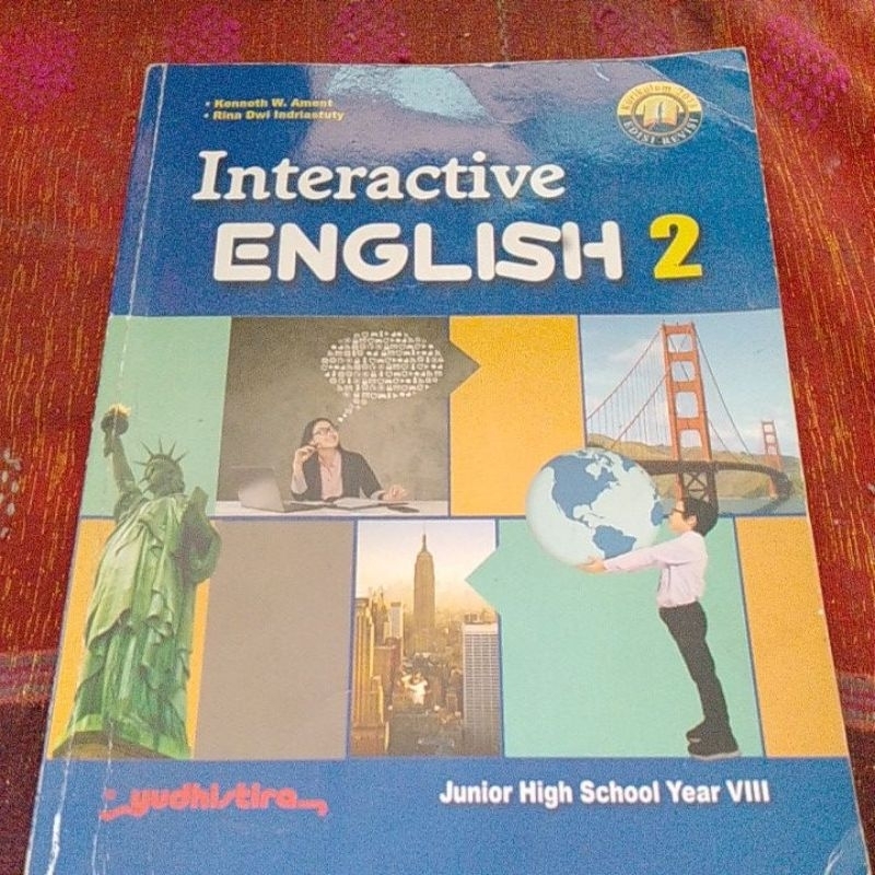 Jual buku interactive English kelas vlll SMP | Shopee Indonesia