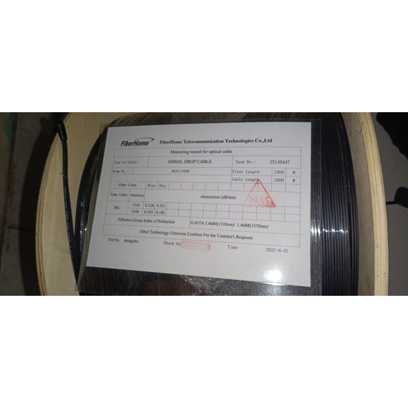 Jual Kabel FO FiberHome 2 Core - Fiber Optic FiberHome | Shopee Indonesia