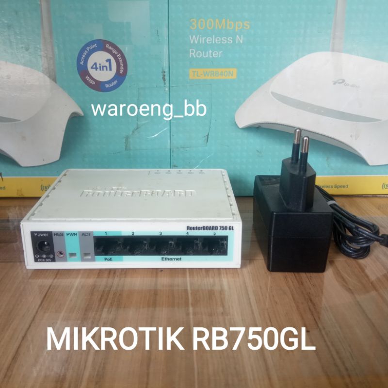 Jual MIKROTIK RB750GL PORT LAN GIGABIT | Shopee Indonesia