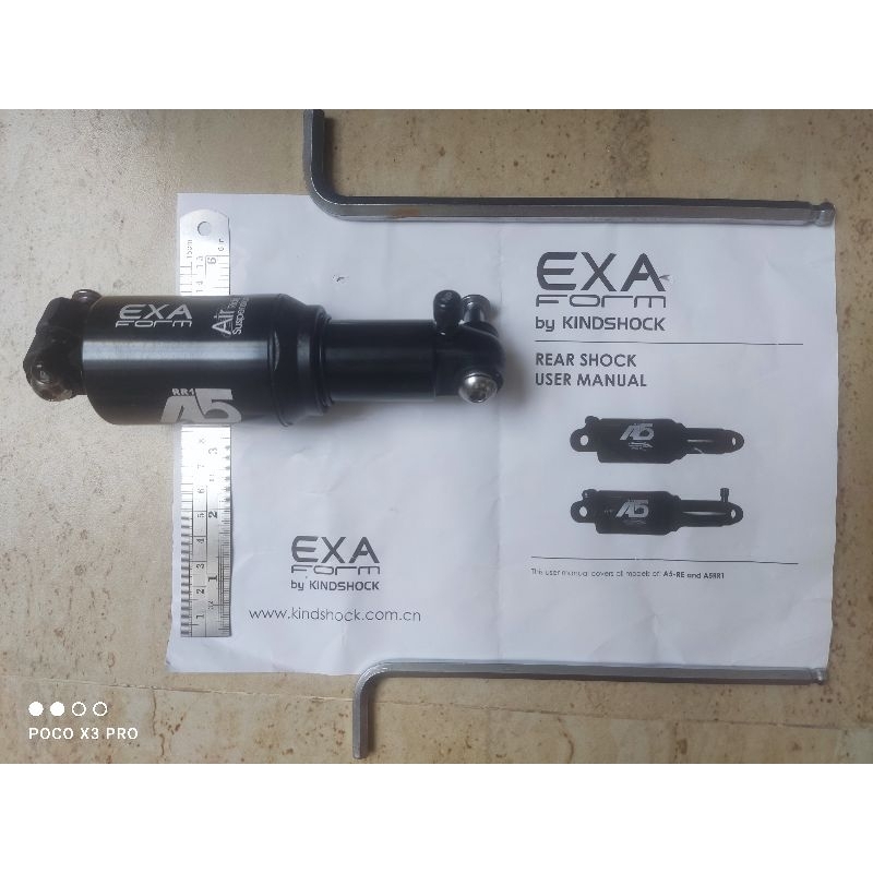 Jual EXA A5 rear shock double chamber MTB | Shopee Indonesia