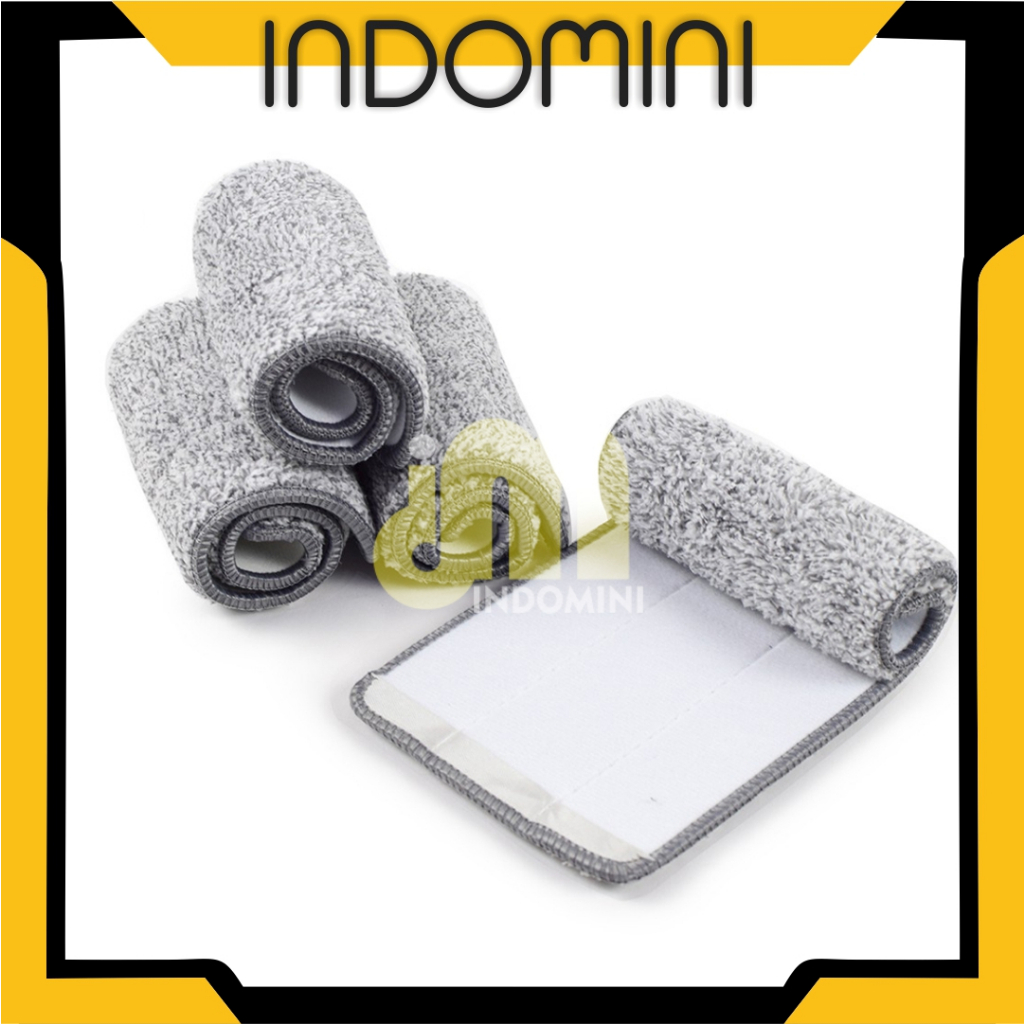 Jual INDOMINI Refil MOP Plat Fiber / Kain Pel Lantai Ultra MOP Refill ...