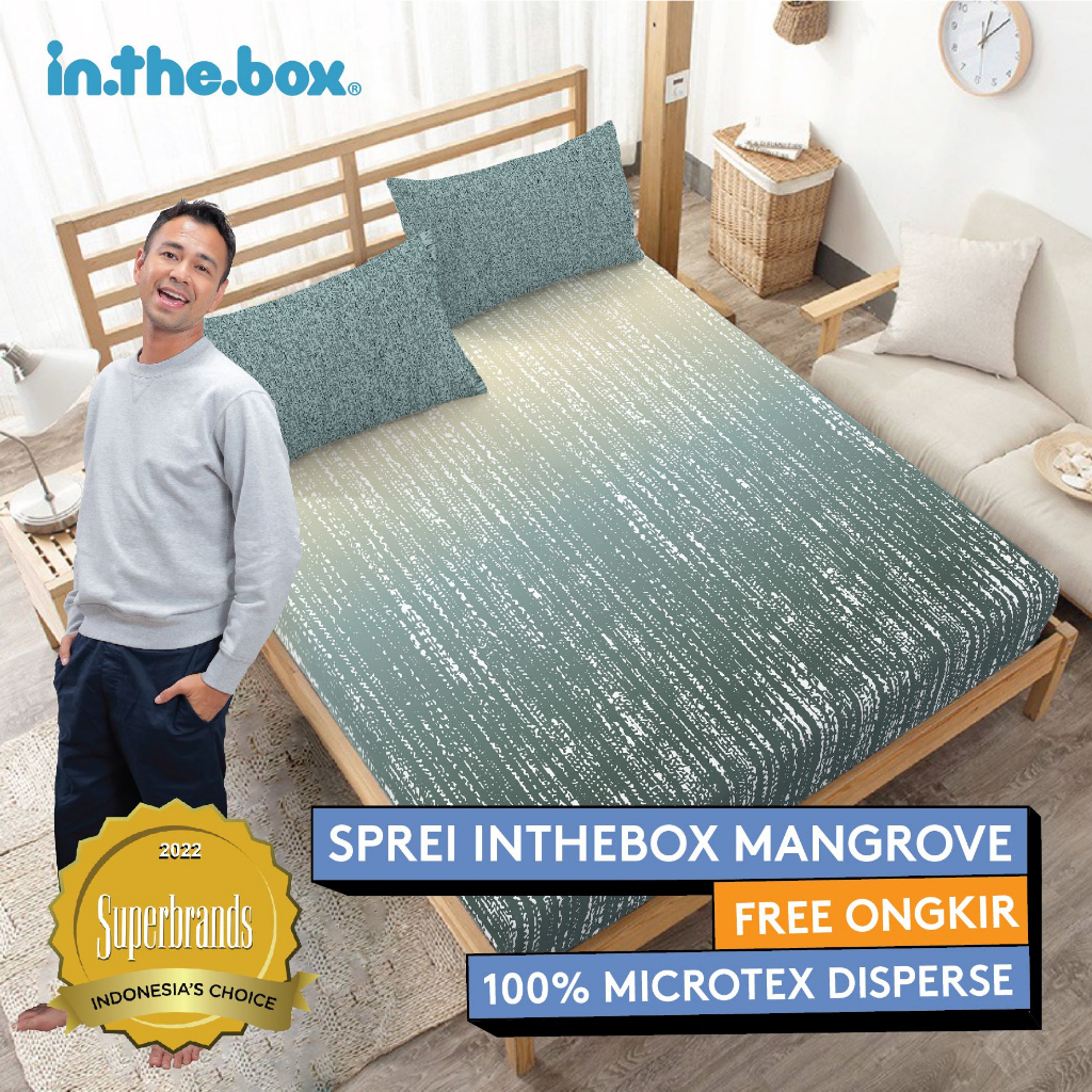 Jual Inthebox Sprei Set Mangrove (5 in 1) - 120x200, 160x200, 180x200 ...