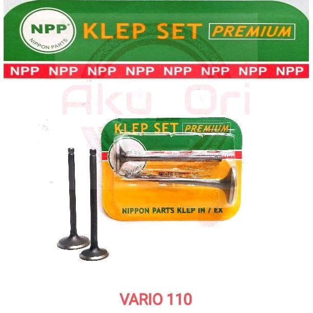 Jual KLEP SET VARIO 110 NPP Payung Klep Vario karbu KVB | Shopee Indonesia