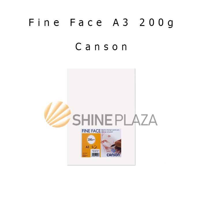 Jual Canson Fine Face A3 200 Gsm - Canson Paper A3 - Kertas Gambar ...