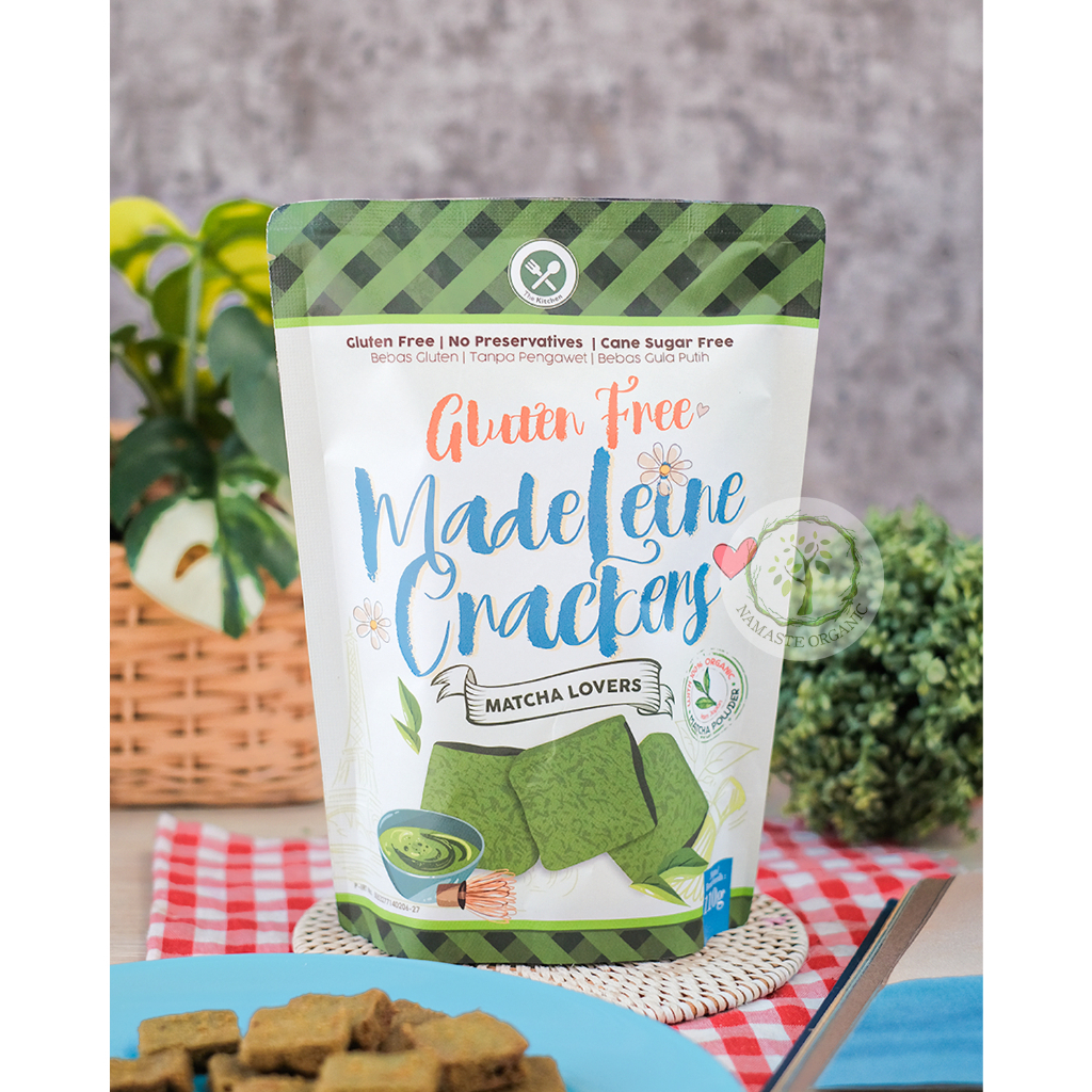 Jual MADELEINE CRACKERS - GLUTEN FREE CRACKERS MATCHA LOVERS 110GR ...