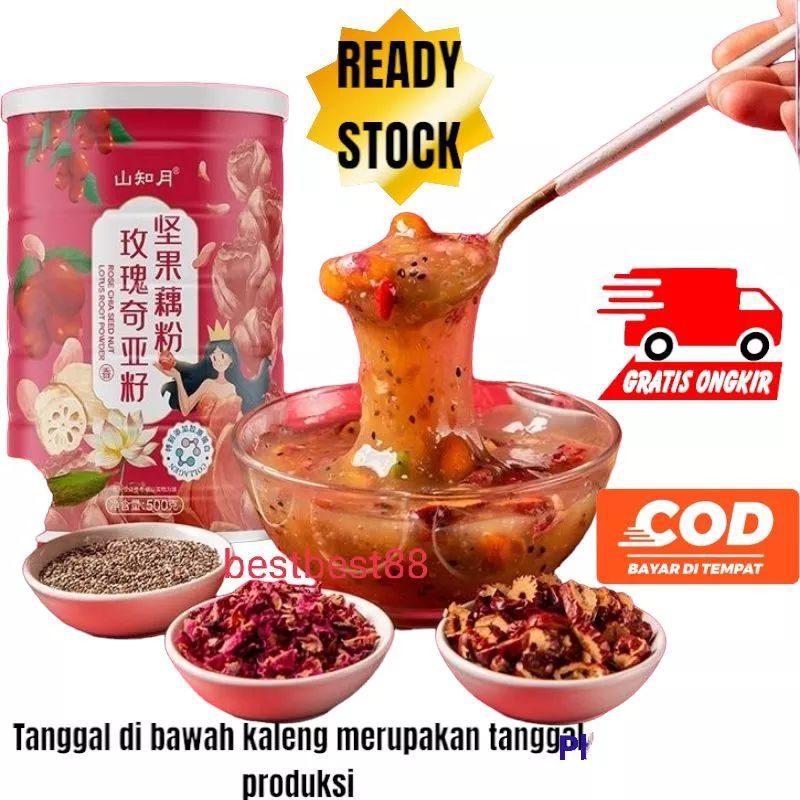 Jual LOTUS OUFEN AKAR TERATAI LOTUS ROOT POWDER | Shopee Indonesia
