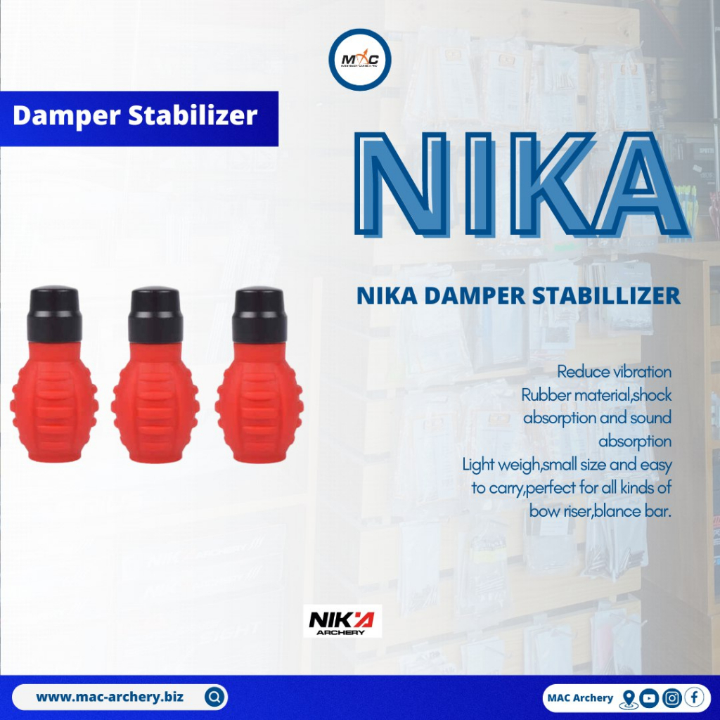 Jual Damper NIKA damper stabilizer peredam getaran busur panahan ...