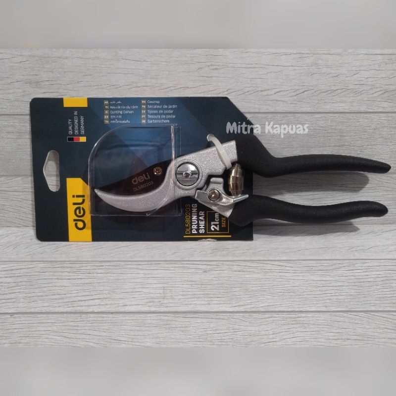 Jual PRUNING SHEAR DELI DL580203 / GUNTING DAHAN / PEMANGKAS CABANG ...