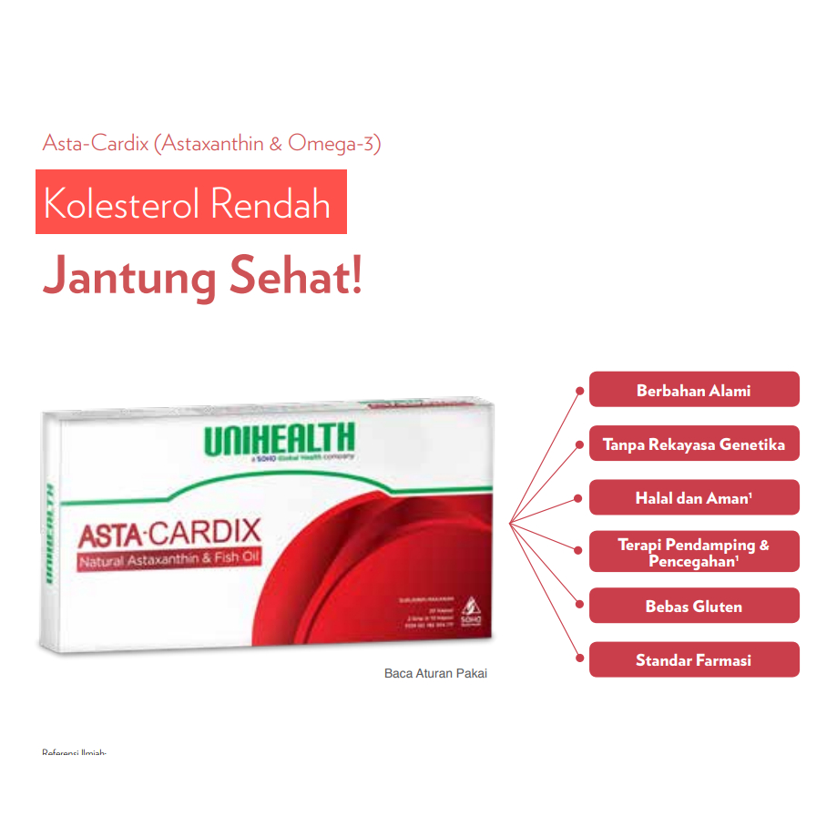 Jual Obat Jantung Koroner dan Darah Tinggi Asta Cardix 30 Kapsul ...