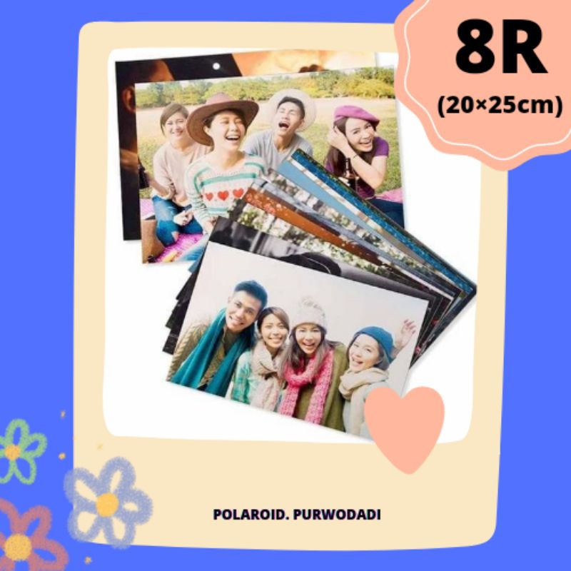 Jual CETAK FOTO 8R MURAH (GLOSSY PHOTO PAPER) | Shopee Indonesia
