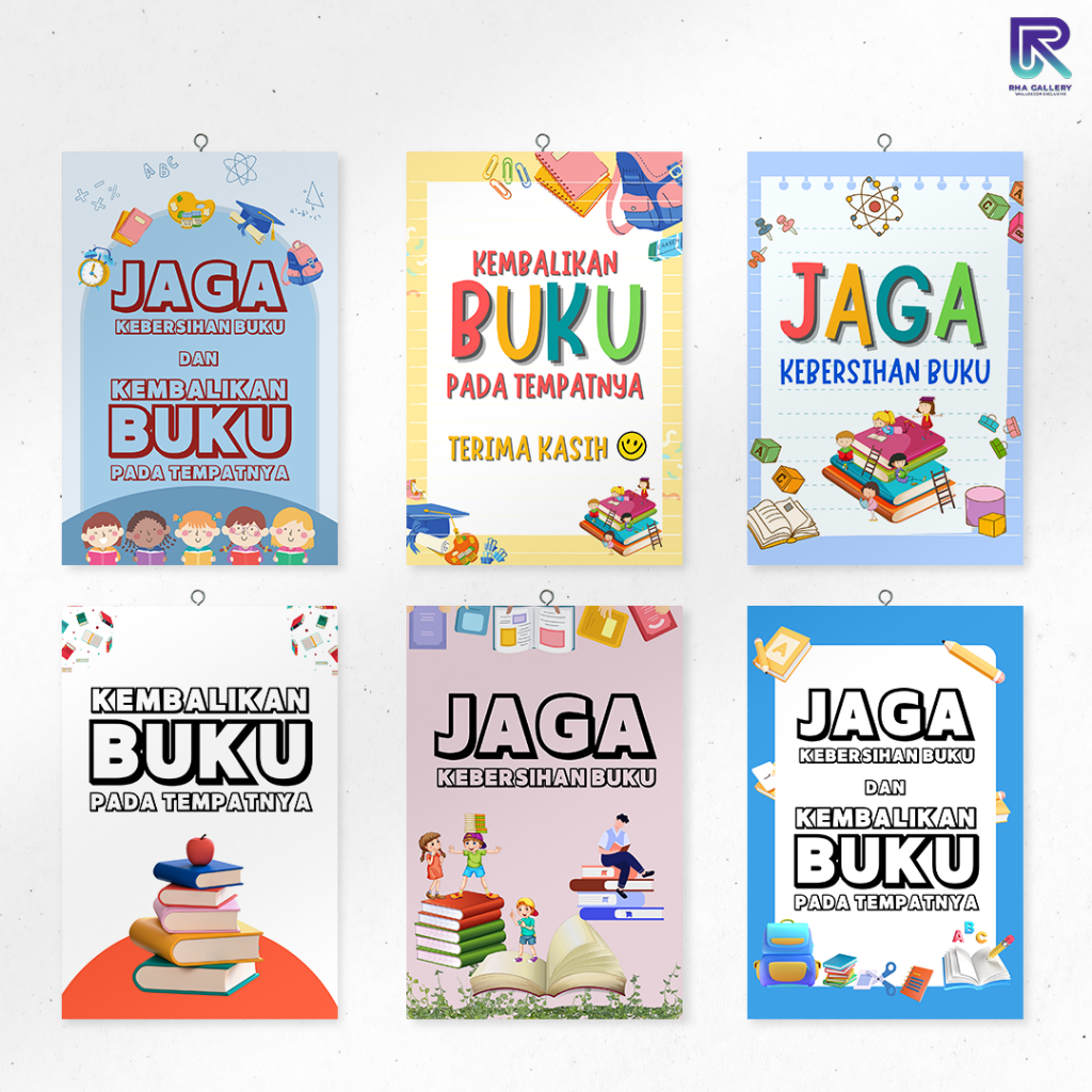 Jual RHA GALLERY Hiasan Dinding Aturan Perpustakaan Buku Edukasi ... Jual RHA GALLERY Hiasan Dinding Aturan Perpustakaan Buku Edukasi ...