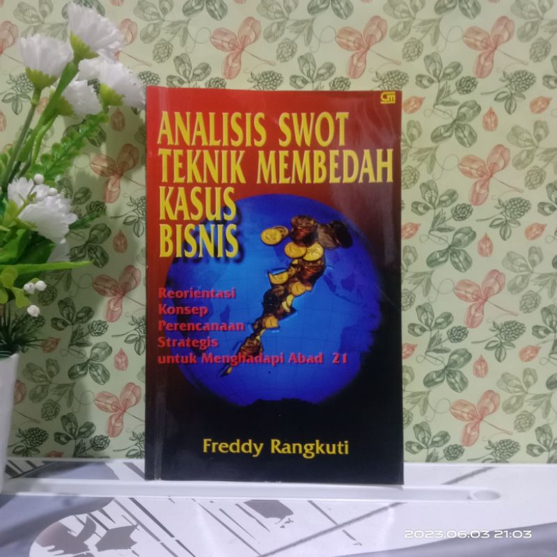 Jual ANALISIS SWOT TEKNIK MEMBEDAH KASUS BISNIS / Freddy Rangkuti ...